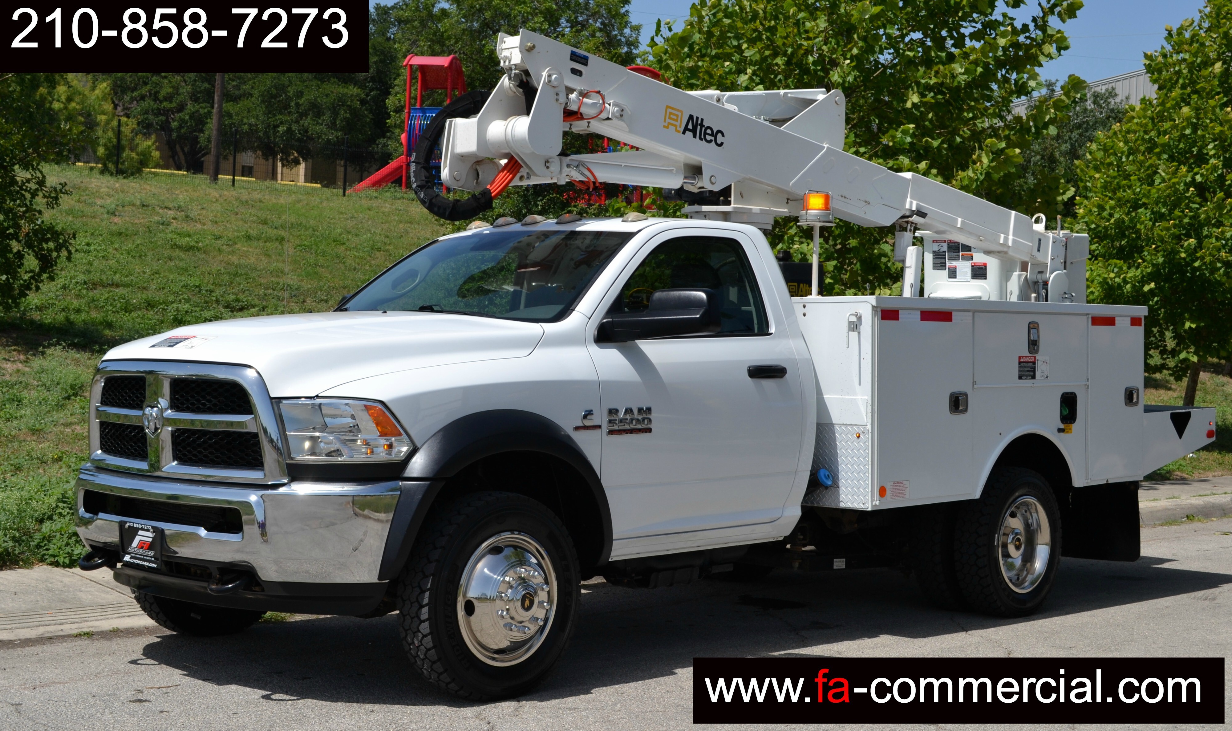 5500 For Sale - Ram 5500 Bucket Truck - Boom Trucks - Commercial Truck ...