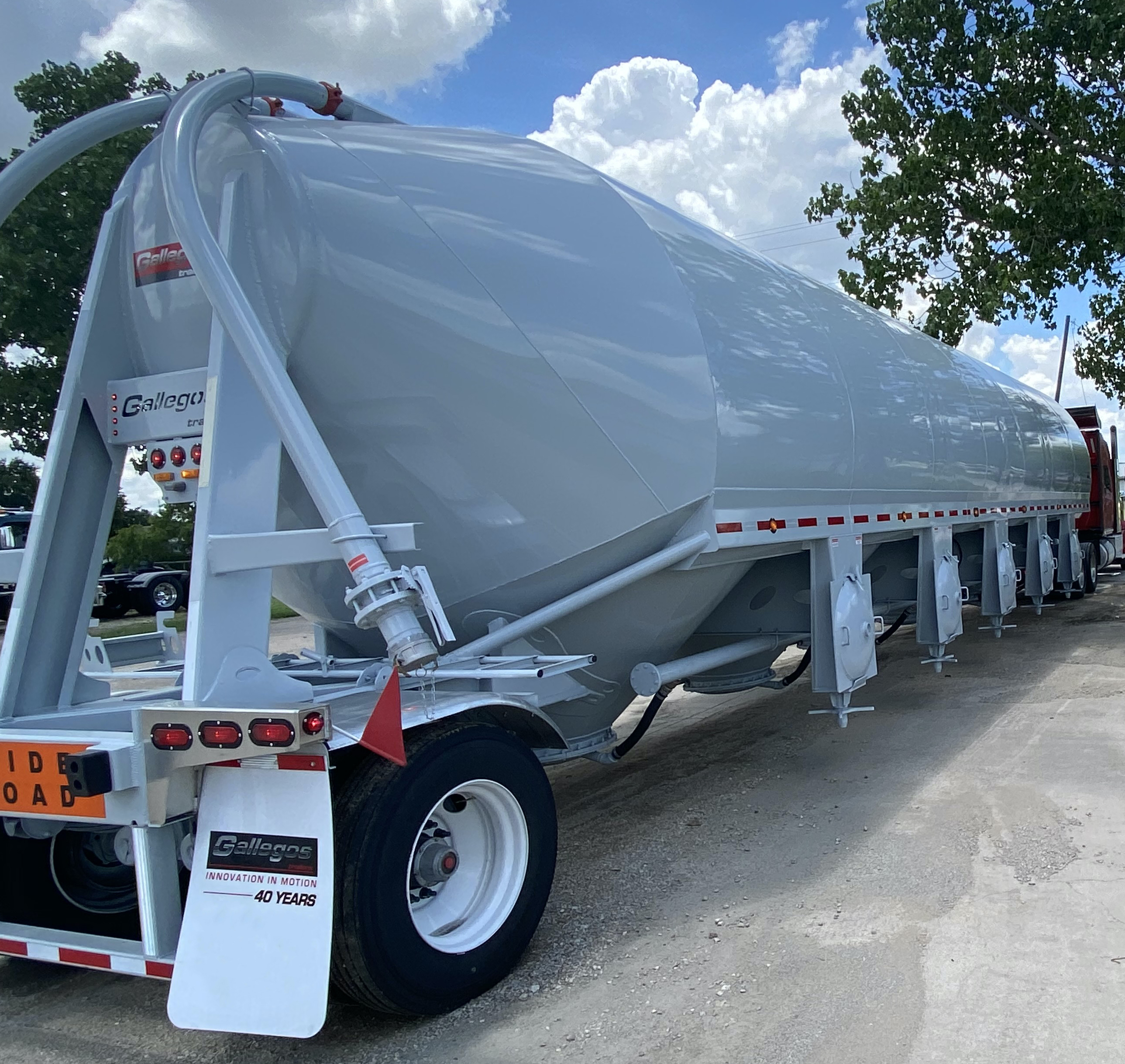 4100 Cuft Cement Pig Tank Storage Silo For Sale - Gallegos 4100 Cuft ...